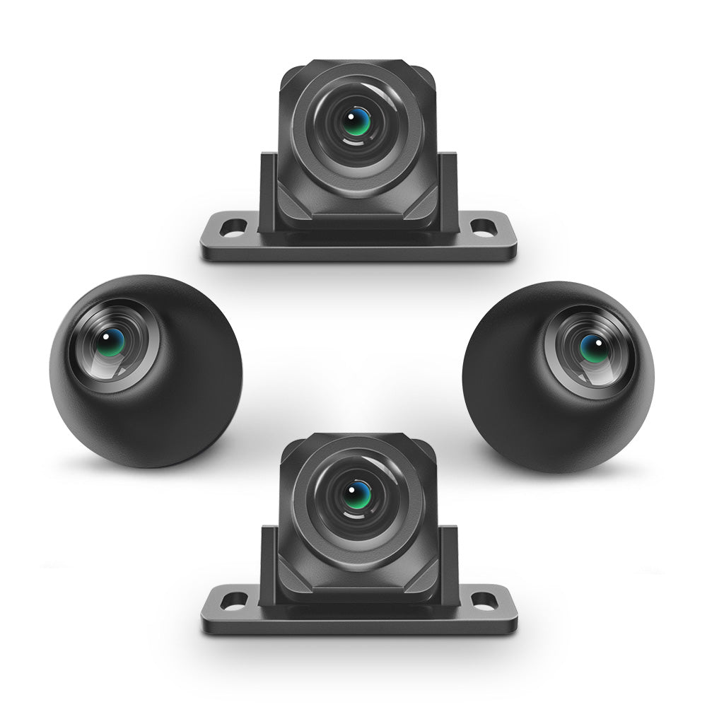 360° Panoramic Car Camera System | HD, Waterproof, 4 Cameras